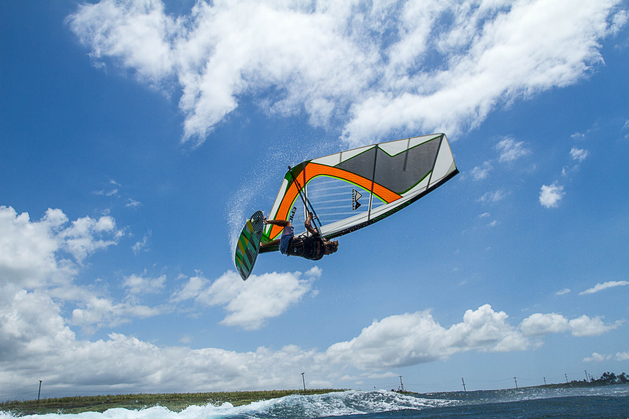 2015 Epic - 3-batten wave sail | MauiSails Hawaii