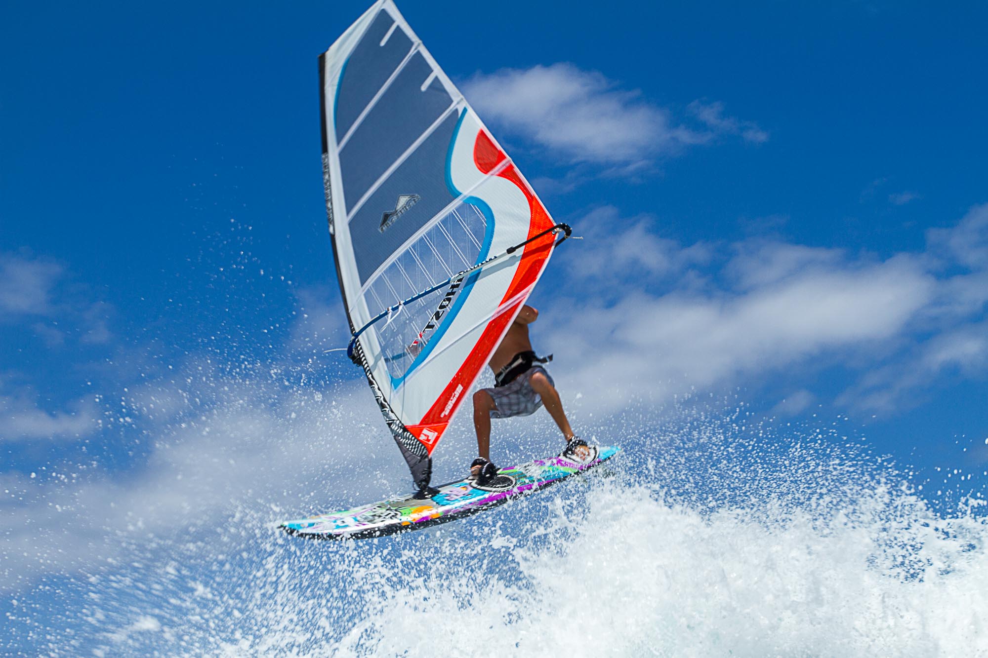 2014 Ghost XT - Side-shore light-weight wave sail | MauiSails Hawaii