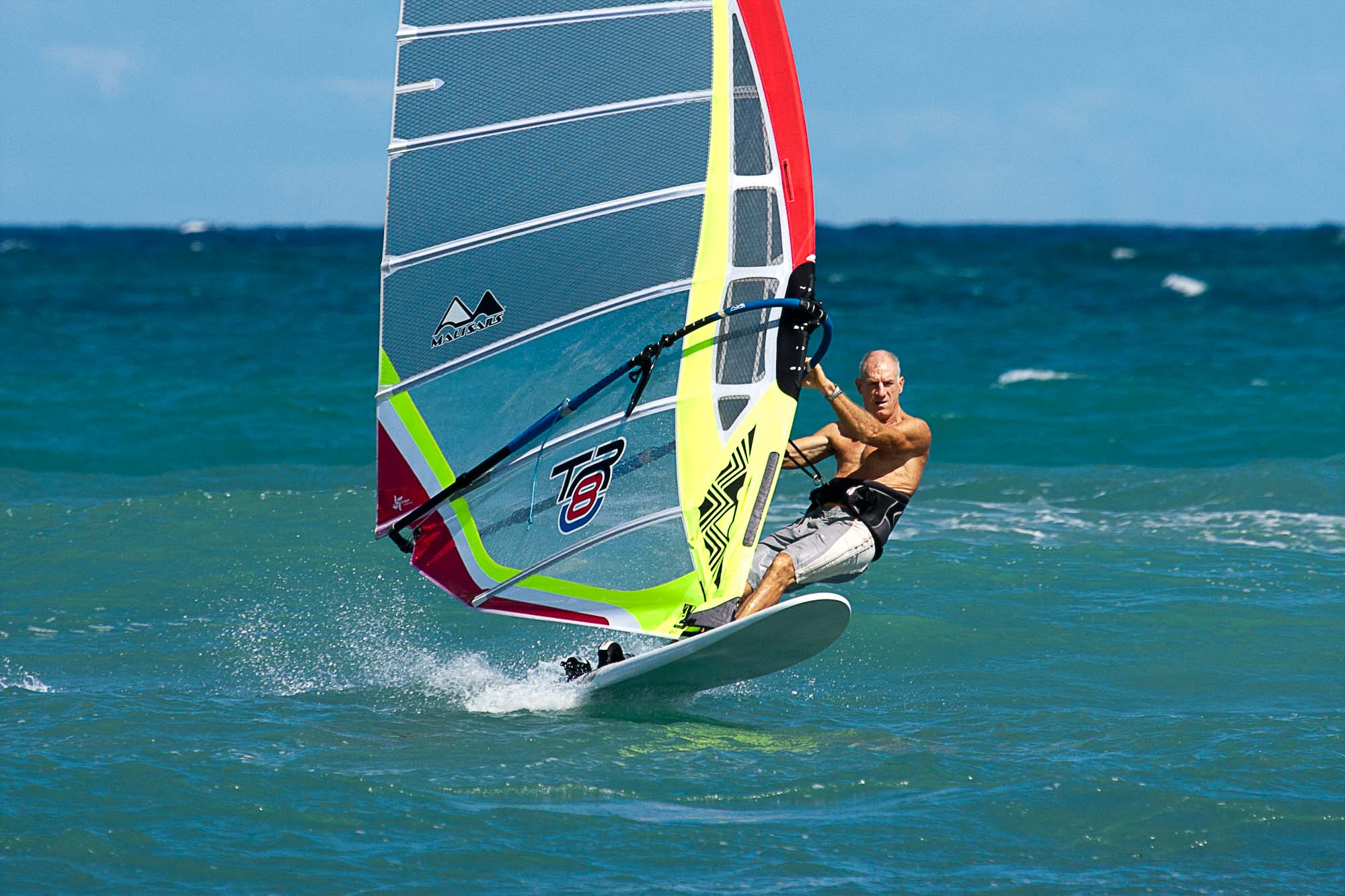2012 TR-8 XT - Light weight version of TR-8 race/slalom sail | MauiSails Hawaii